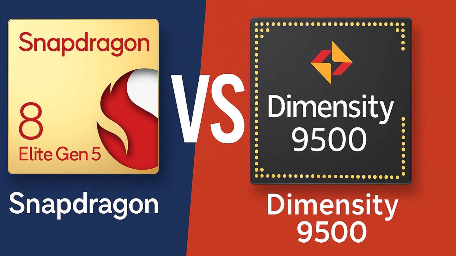 Snapdragon 8 Elite Gen 5 vs Dimensity 9500: 2025 showdown